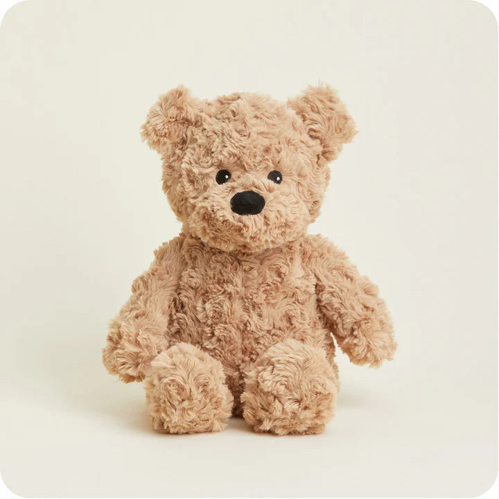 Warmies Brown Curly Bear – Norman's Hallmark