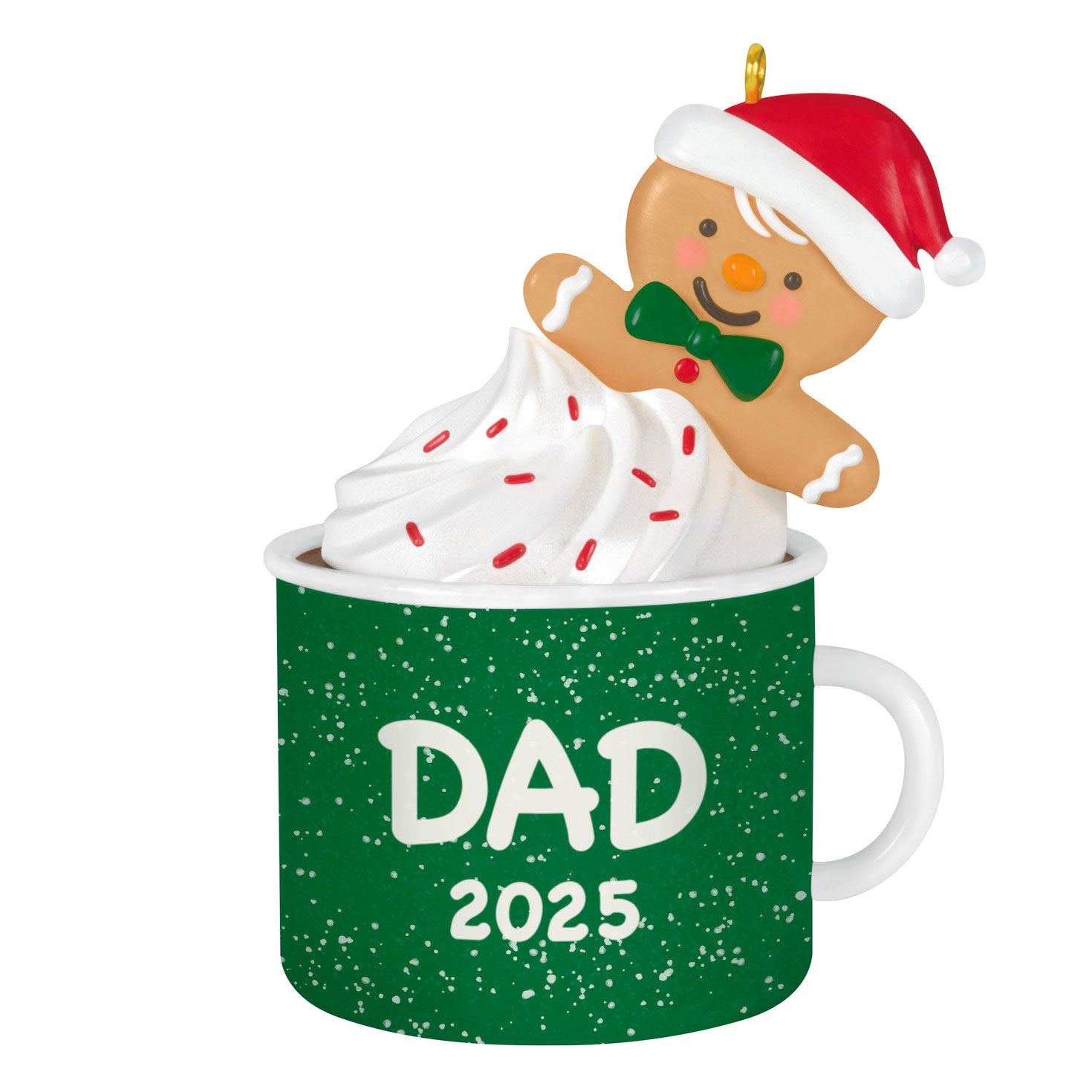 Dad Gingerbread Boy in Mug 2025 Ornament – Norman's Hallmark