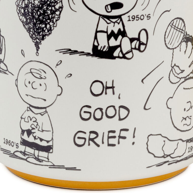 Peanuts® 75th Anniversary Charlie Brown Through the Decades Mug ...