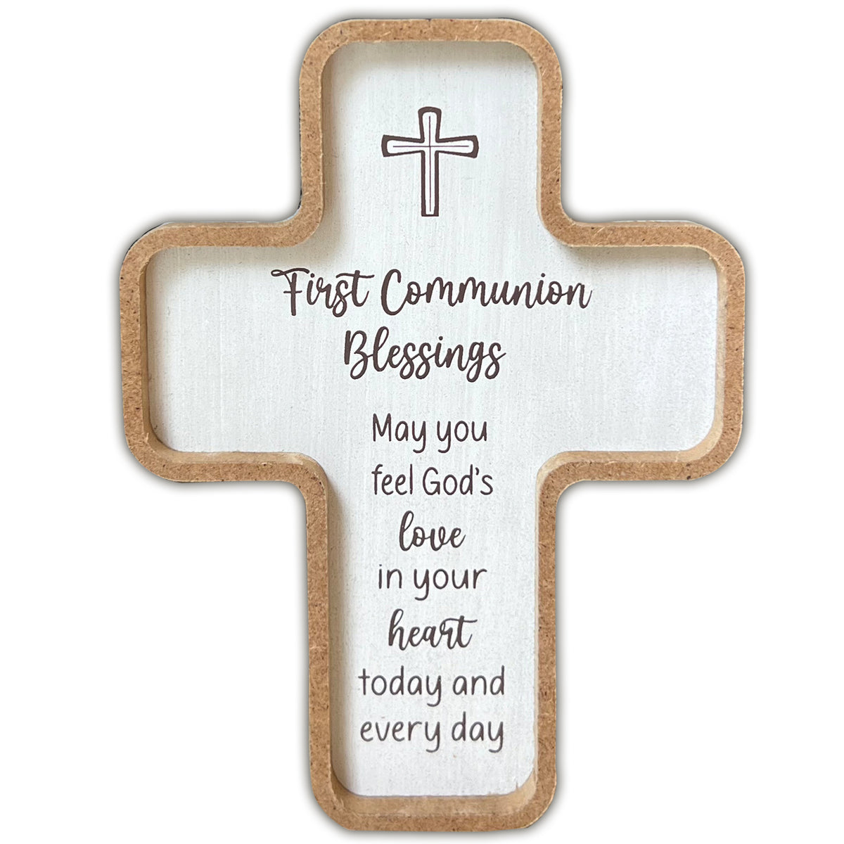 First Communion Blessings Cross – Norman's Hallmark