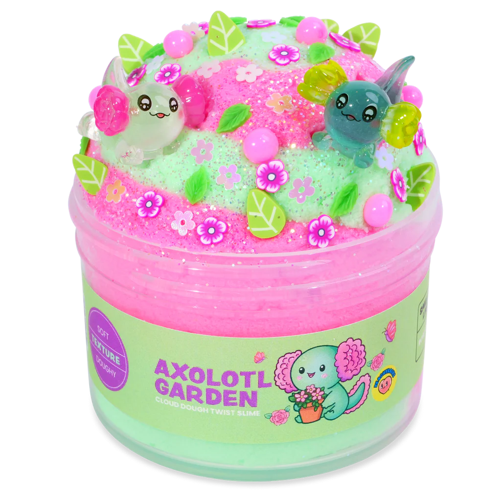 Peachybbies Axolotl Garden Slime – Norman's Hallmark