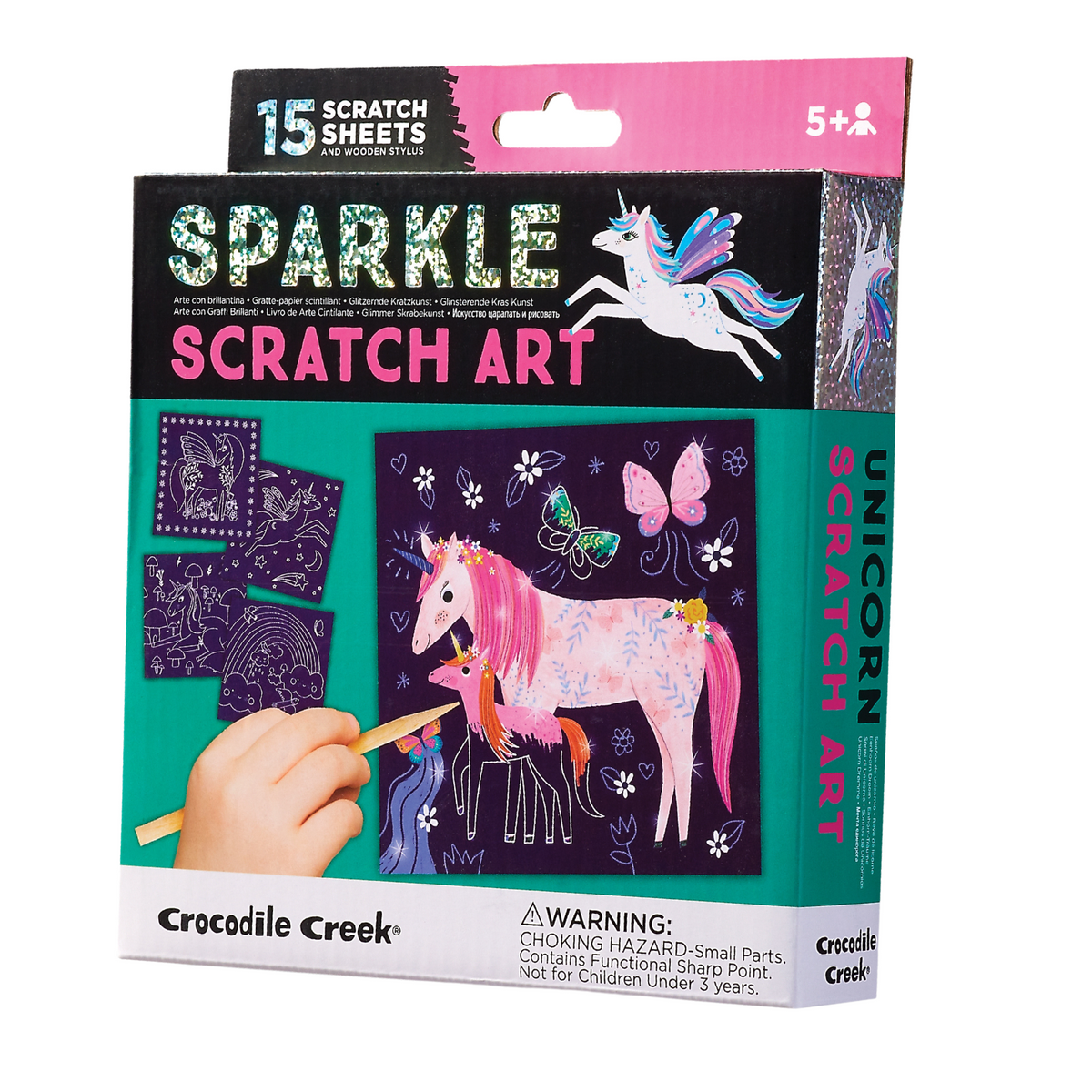Sparkle Scratch Art- Unicorns – Norman's Hallmark